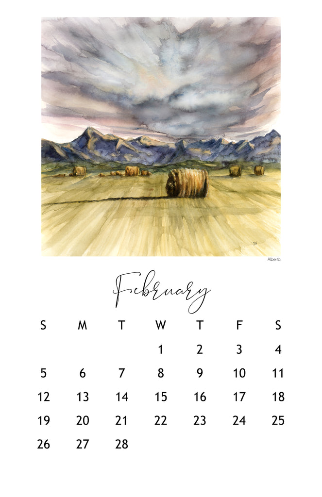 2023 Across Canada Wall Calendar – Jill Weston